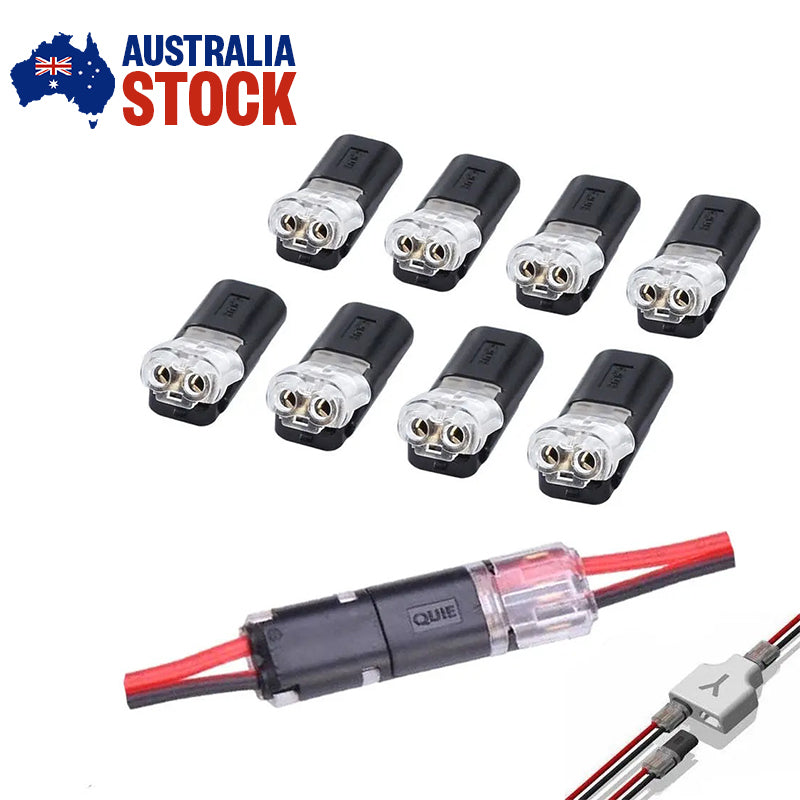 10Pcs 12V Wire Cable Snap Plug In Connector Terminal – One Click Shop