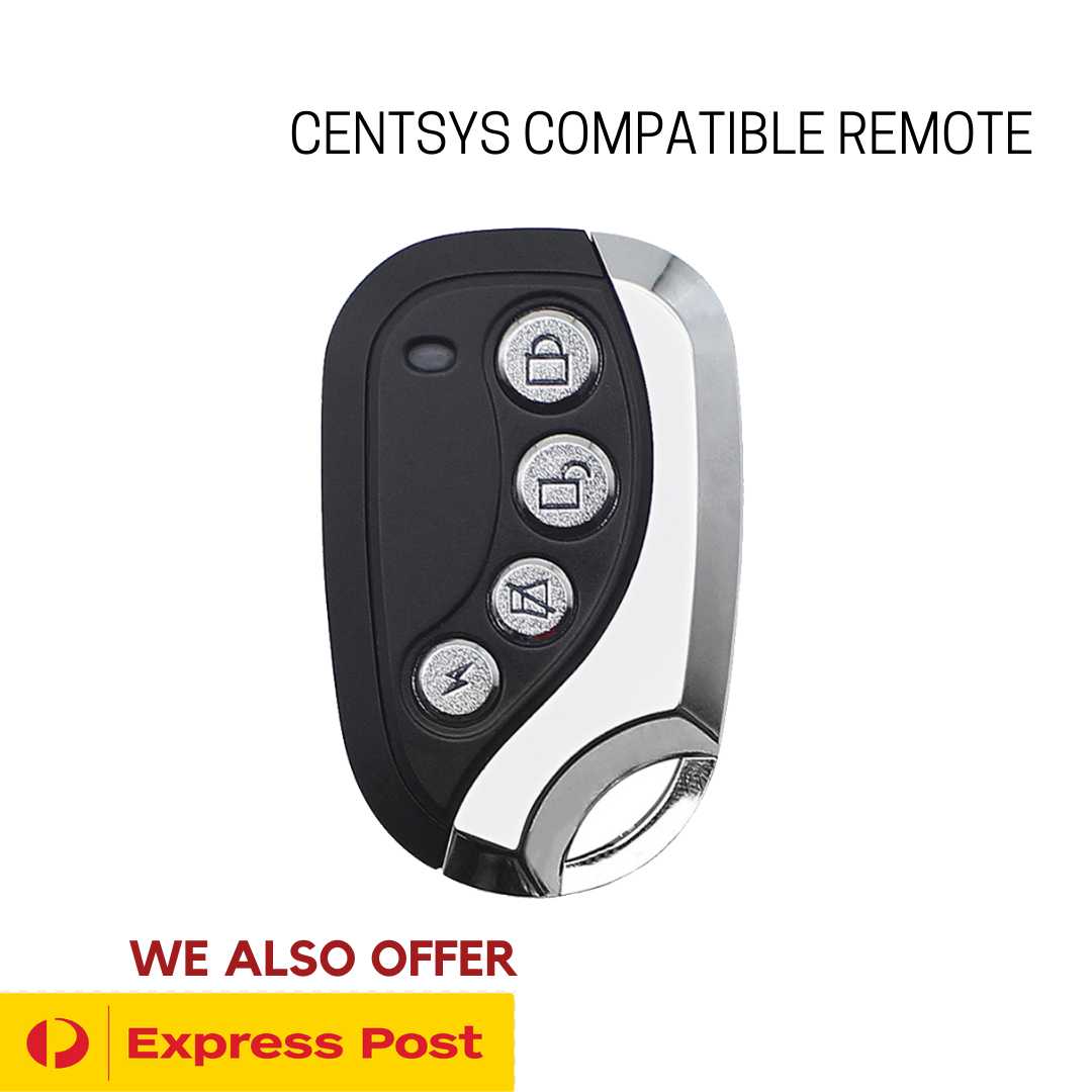 Centsys Centurion Replacement Remote Control NOVA Centsys – One Click Shop