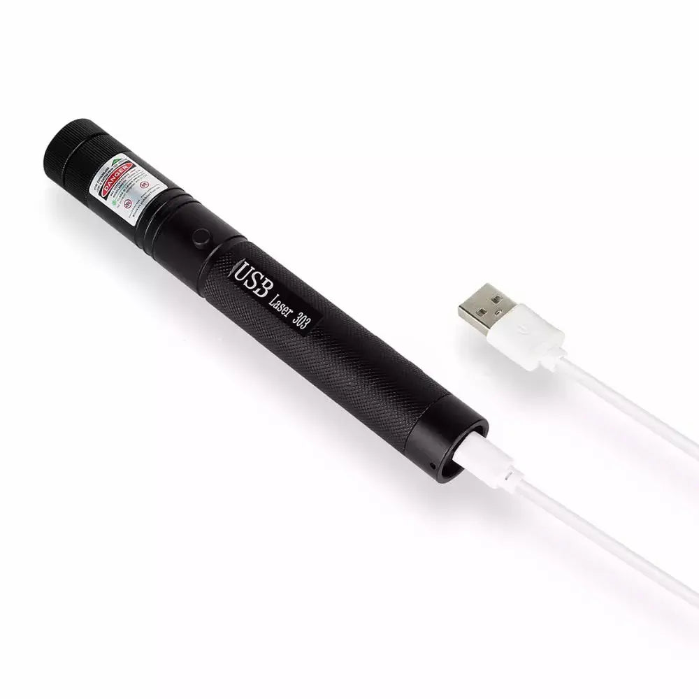 High Power Red Laser Pointer Pen Presenter 5000mw 650nm 303 10000M ...