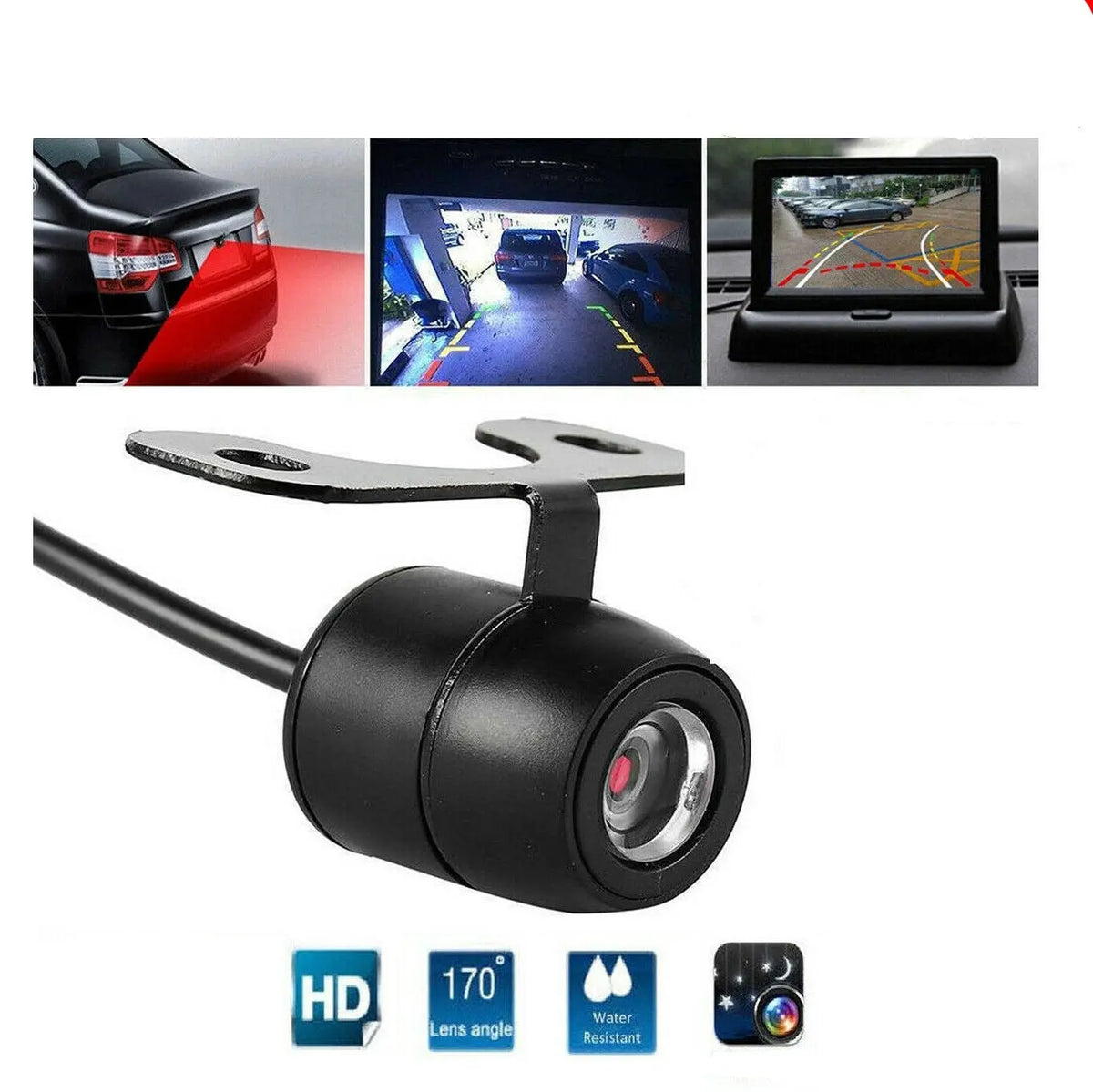 Car Rear View Camera Reverse 170° Waterproof Parking – One Click Shop